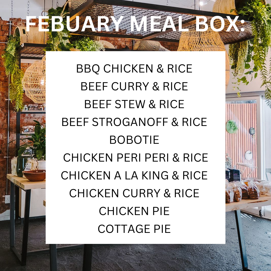 Monthly Specials - Full Table